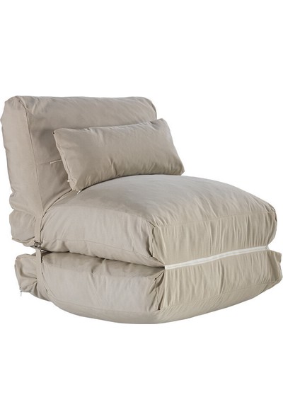 Yatsan Sit'n Sleep Katlanır Minder Krem Yatsan Sit'n Sleep Katlanır Minder Krem