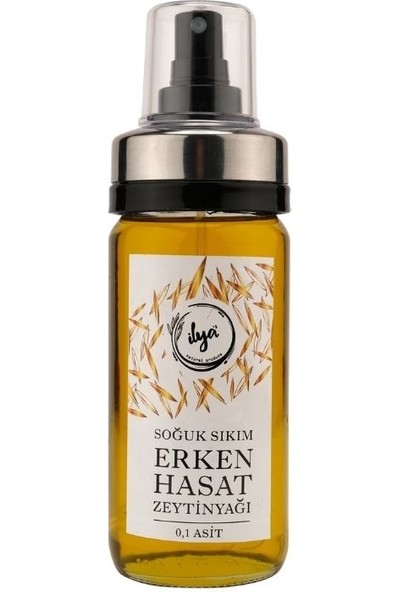 İlya Organik Erken Hasat Soğuk Sıkım Zeytinyağı Spray Şişe 200 Ml. İlya Organik Erken Hasat Soğuk Sıkım Zeytinyağı Spray Şişe 200 Ml.