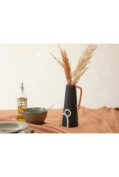 English Home Rusty Vazo 11.8X9.5X24.7 cm Terracotta English Home Rusty Vazo 11.8X9.5X24.7 cm Terracotta