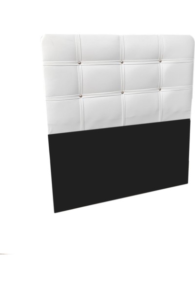 Sawoli Home Ferro Beyaz Deri Tek Kişilik Baza Başlığı 90 cm Sawoli Home Ferro Beyaz Deri Tek Kişilik Baza Başlığı 90 cm