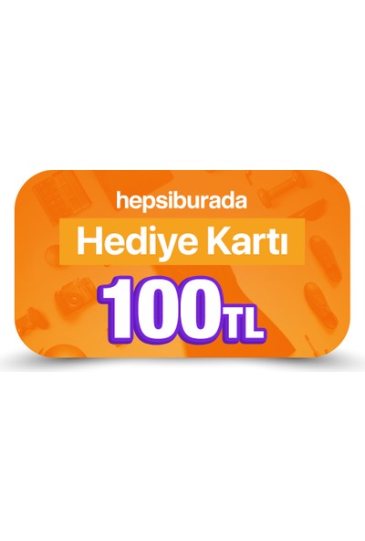 Hepsiburada 100 TL Dijital Hediye Kartı
