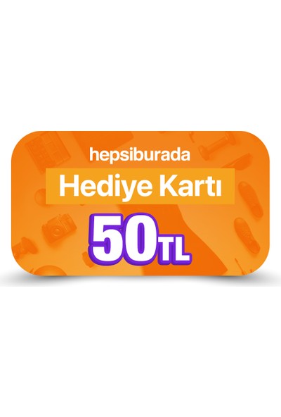 Hepsiburada 50 TL Dijital Hediye Kartı