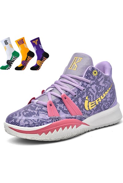 Yuandong Basketbol Ayakkabısı ve 3 Elit Basketbol Çorabı (Yurt Dışından)