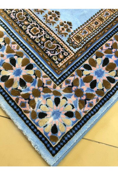 Atlas Halı Yüksek Kaliteli Angora Halı Büyük Boy Seccade Akrilik Iplikten Üretilmiştir