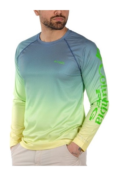 Columbia Solar Shade Printed Erkek T-Shirt FE0219
