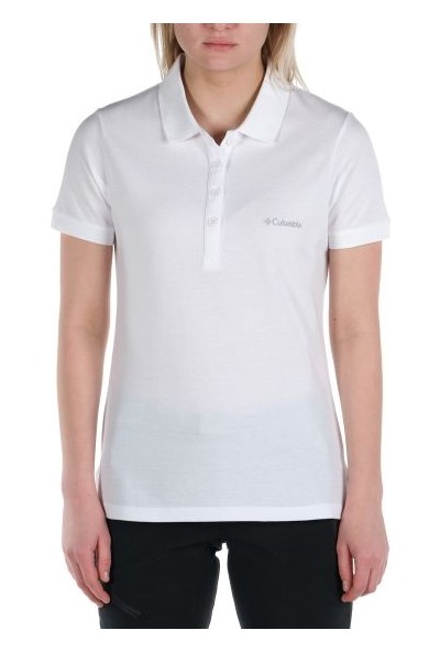 Columbia W Cascade Range Solid Polo Kadın T-Shirt CS0087 Columbia W Cascade Range Solid Polo Kadın T-Shirt CS0087