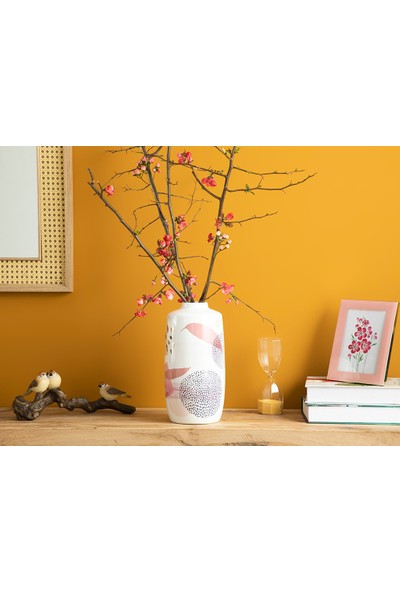 English Home Colourful Vazo 13X13X20 cm Multicolor English Home Colourful Vazo 13X13X20 cm Multicolor