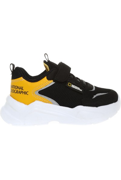 National Geographic Siyah Çocuk Sneaker