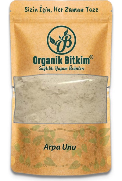 Organik Bitkim Arpa Unu Taze Öğütülmüş 1000 gr