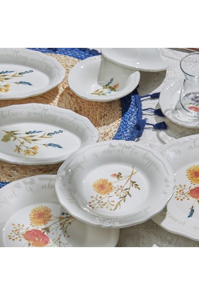 Karaca Lovega 26 Parça 6 Kişilik Kahvaltı Takımı