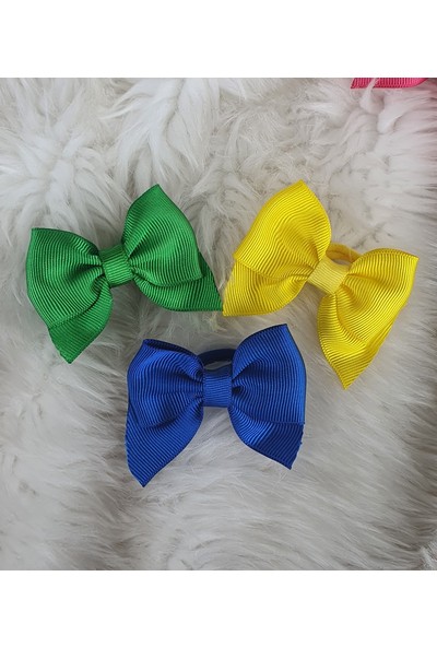 Sermin Şahinkaya Butikalben Fiyonk Çocuk Saç Tokası, Çocuk Toka, Saç Toka, Lastikli Saç Tokası, Saç Tokası