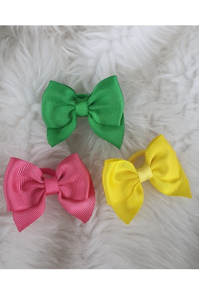 Sermin Şahinkaya Butikalben Fiyonk Çocuk Saç Tokası, Çocuk Toka, Saç Toka, Lastikli Saç Tokası, Saç Tokası