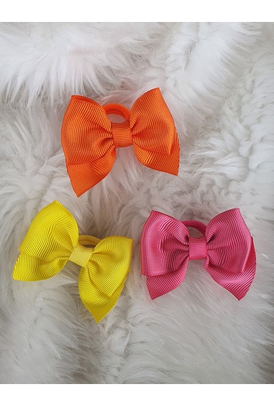 Sermin Şahinkaya Butikalben Fiyonk Çocuk Saç Tokası, Çocuk Toka, Saç Toka, Lastikli Saç Tokası, Saç Tokası