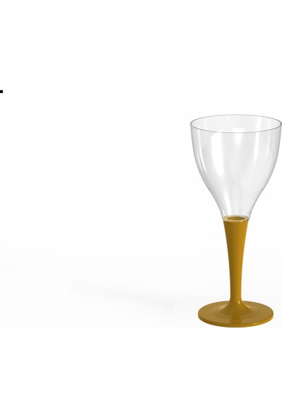 ONSET Plastik Şarap Kadehi Gold Tek Kullanımlık ve Tekrar Kullanılabilir Parti Kadehi (10 Adet) ONSET Plastik Şarap Kadehi Gold Tek Kullanımlık ve Tekrar Kullanılabilir Parti Kadehi (10 Adet)