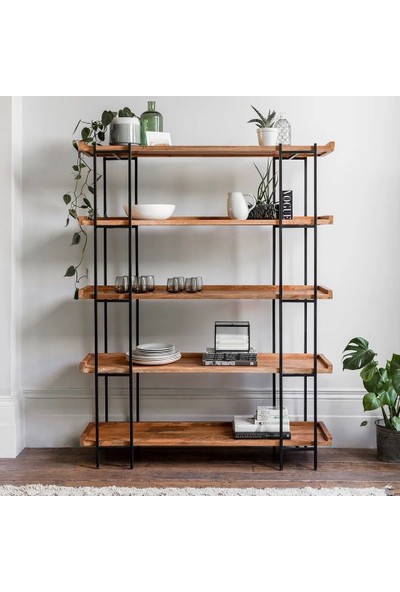 Wes Metal Kitaplık Masif Ofis Dosya Rafı Wes Metal Kitaplık Masif Ofis Dosya Rafı