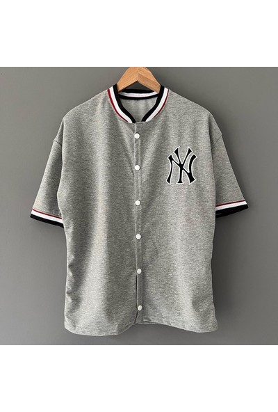 Miralbas Unisex Ny Newyork Nakış Detaylı Kolej Yaka Regular Ceket Miralbas Unisex Ny Newyork Nakış Detaylı Kolej Yaka Regular Ceket