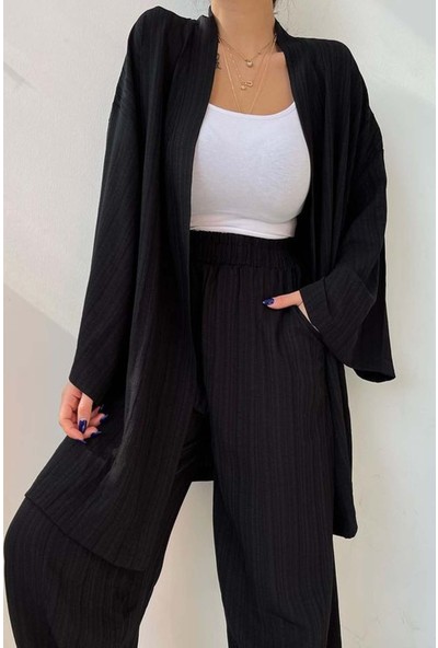 Mood Store Fresh Alt Üst Kimono Takım Mood Store Fresh Alt Üst Kimono Takım