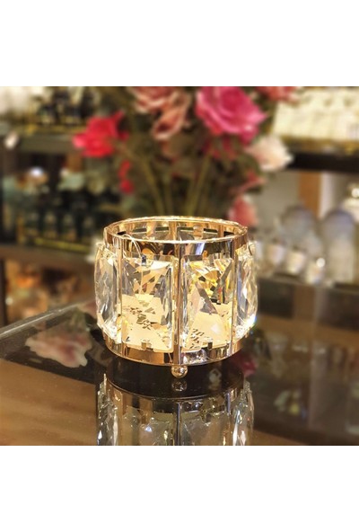 Dekor Arya Metal Mumluk Gold 10*8 Dekor Arya Metal Mumluk Gold 10*8