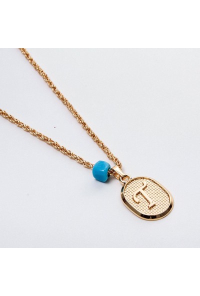 Harf Yuvarlak Kolye Setii Harf Yuvarlak Kolye Setii