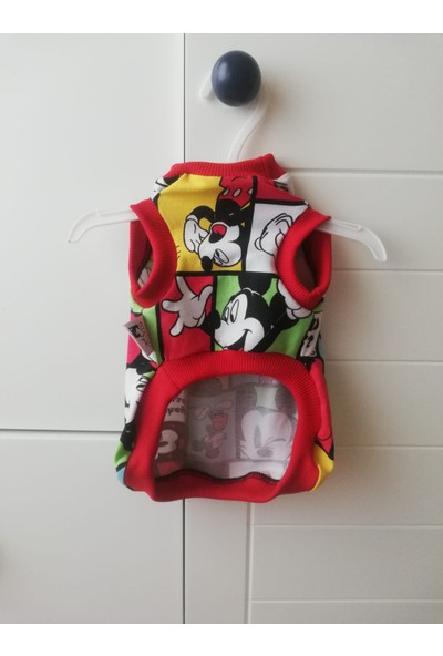 Cerceveli Mıckey Yazlık T-Shirt