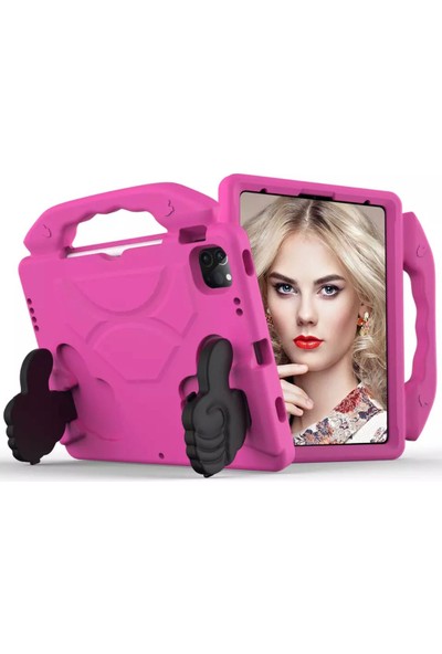 Ipad Pro 11 (2021-2020-2018)UYUMLU Air 4 10.9 Kılıf Eva Çocuk Standlı Silikon Yumuşak Karakterli Ipad Pro 11 (2021-2020-2018)UYUMLU Air 4 10.9 Kılıf Eva Çocuk Standlı Silikon Yumuşak Karakterli