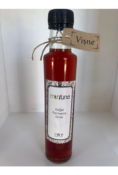 Mutuna Doğal Fermante Vişne Sirkesi 250CC