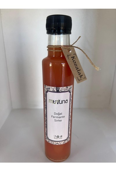 Mutuna Doğal Fermante Kozalak Sirkesi 250CC