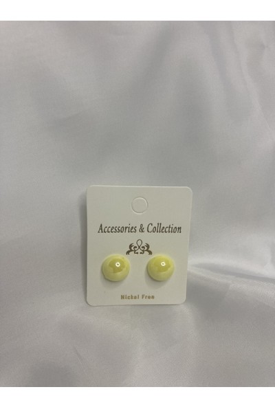 Sevcanın Hayal Dünyası Yarım Inci Küpe Sevcanın Hayal Dünyası Yarım Inci Küpe