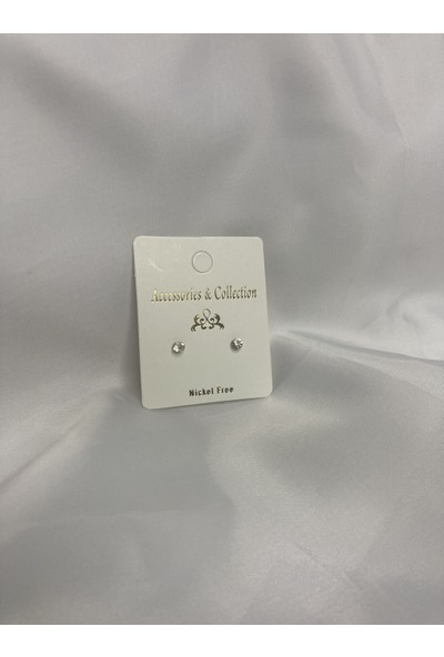 Sevcanın Hayal Dünyası Tek Taş Küpe