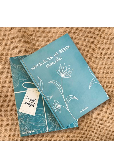 Neobebek Hamilelik ve Bebek Günlüğü - Özel Hediye Kutulu Neobebek Hamilelik ve Bebek Günlüğü - Özel Hediye Kutulu