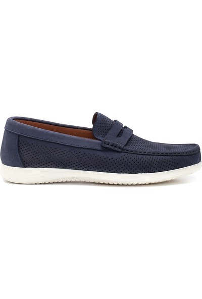 Derimod Erkek Deri Nubuk Loafer Derimod Erkek Deri Nubuk Loafer