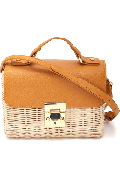 Kadın Hasır Çapraz Çanta