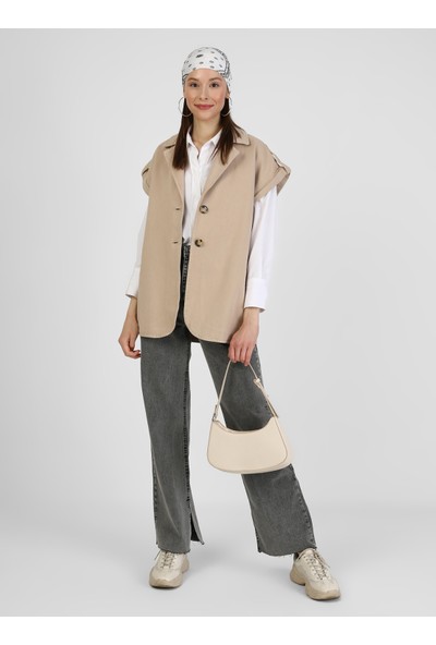 Soul Geniş Paça Kot Pantolon - Kar Yıkama - Soul