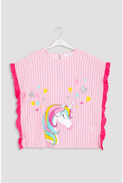 Penti Kız Çocuk Unicorn Kaftan