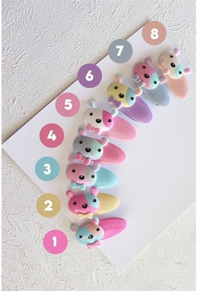 Bebeğine Köpek Motifli Klips Toka