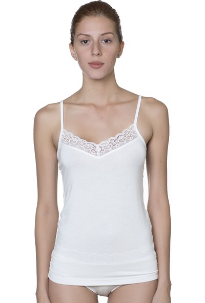 Hays Kadın Modal Dantelli Ince Askılı Atlet Hays Kadın Modal Dantelli Ince Askılı Atlet