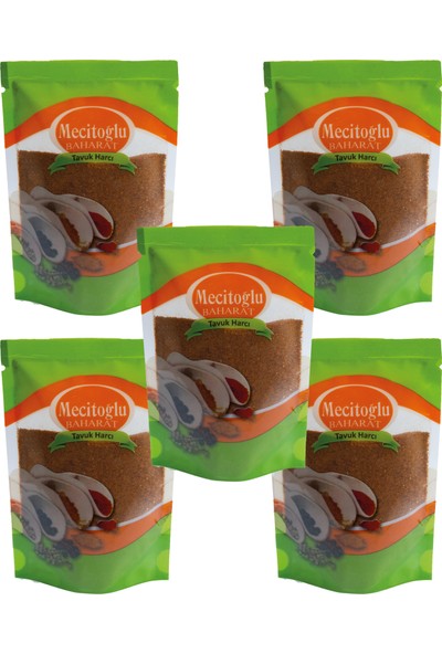 Mecitoğlu Baharat Tavuk Harcı 70 gr x 5 Adet Mecitoğlu Baharat Tavuk Harcı 70 gr x 5 Adet