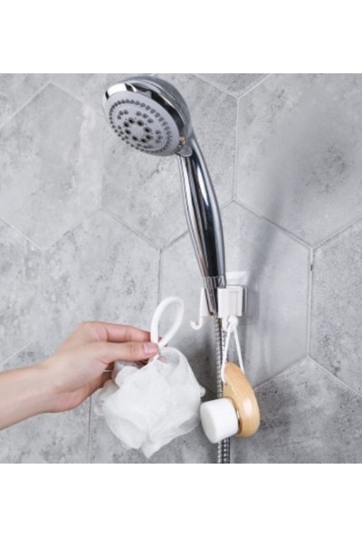 Cmt Duş Başlık Tutucu ve Lif Askısı
