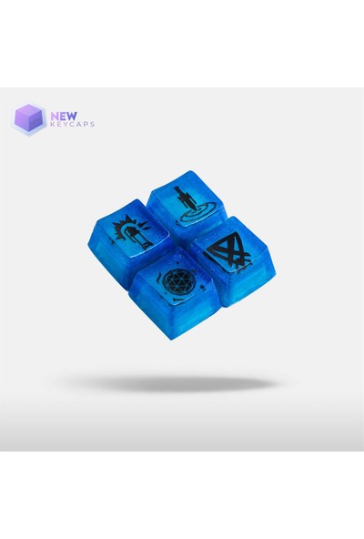 New Keycaps Valorant Kay/o Tuşları Q-E-X-C Mekanik Klavye Tuşu Artisan Keycaps New Keycaps Valorant Kay/o Tuşları Q-E-X-C Mekanik Klavye Tuşu Artisan Keycaps