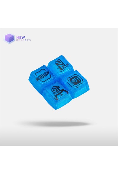 New Keycaps Valorant Chamber Tuşları Q-E-X-C Mekanik Klavye Tuşu Artisan Keycaps New Keycaps Valorant Chamber Tuşları Q-E-X-C Mekanik Klavye Tuşu Artisan Keycaps