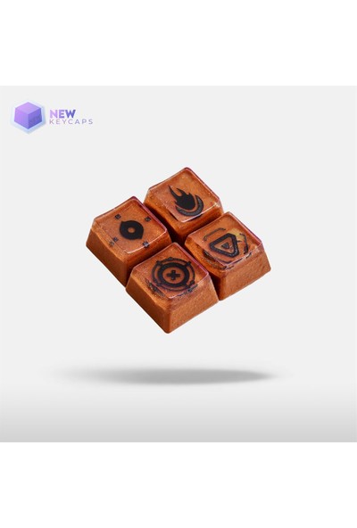 New Keycaps Valorant Brimstone Tuşları Q-E-X-C Mekanik Klavye Tuşu Artisan Keycaps New Keycaps Valorant Brimstone Tuşları Q-E-X-C Mekanik Klavye Tuşu Artisan Keycaps