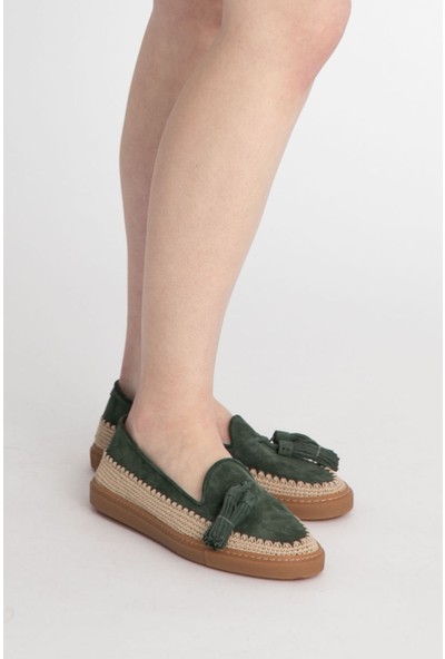 Fratelli Rossetti Brera Püsküllü Süet Loafer Ayakkabı