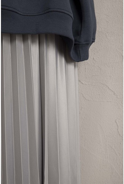 Modaala Piliseli Etek Gri