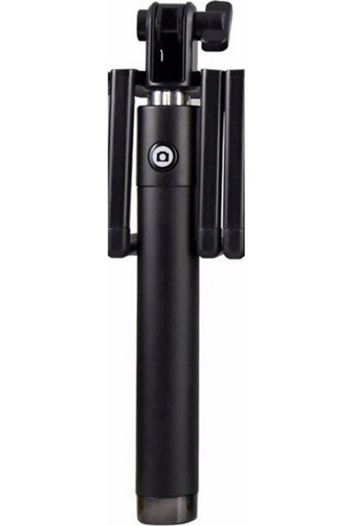 Eiroo Iphone Siyah Lightning Girişli Tuşlu Selfie Çubuğu