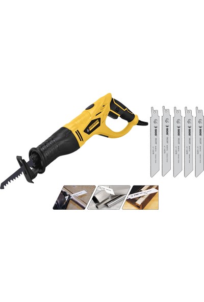 Meşem Tilki Kuyruğu Testere 710 Watt 5 Adet Metal Uç Meşem Tilki Kuyruğu Testere 710 Watt 5 Adet Metal Uç