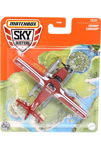 Matchbox Sky Busters Cesna KARAVAN10 cm