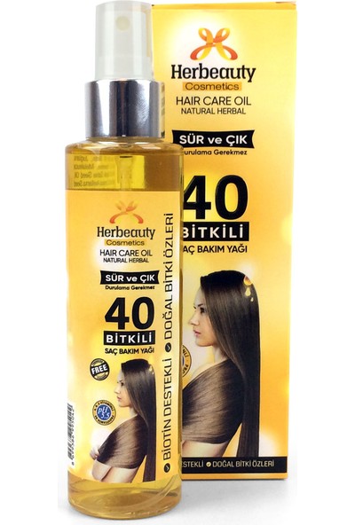 Herbeauty 40BITKILI Saç Bakım YAĞI150 ml