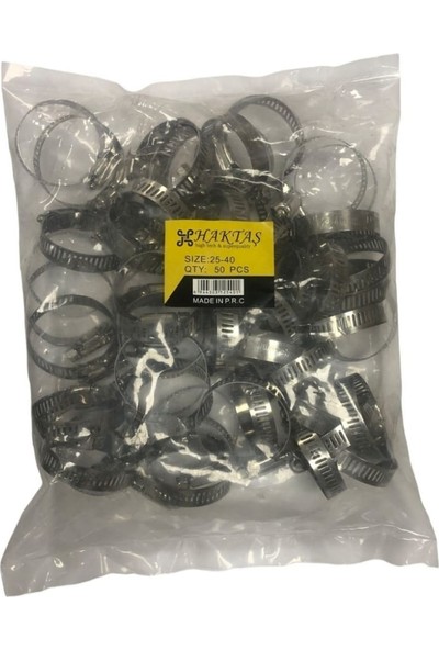 Metal Hortum Kelepçesi 25 x 40 mm