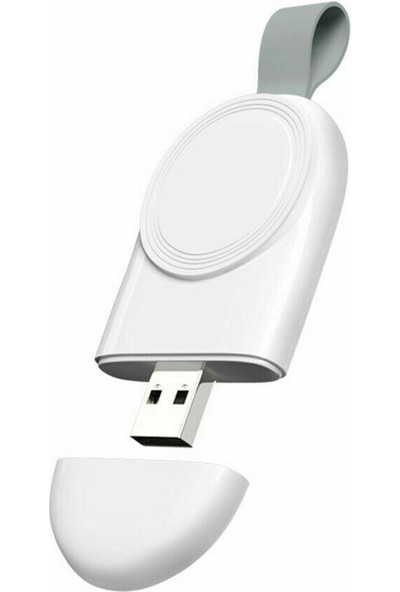 Regetto Apple Watch Taşınabilir Kablosuz Şarj Aleti Usb-A