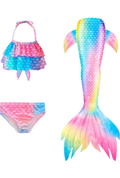 Love Home Çocuk Deniz Kızı Mayo (Yurt Dışından)